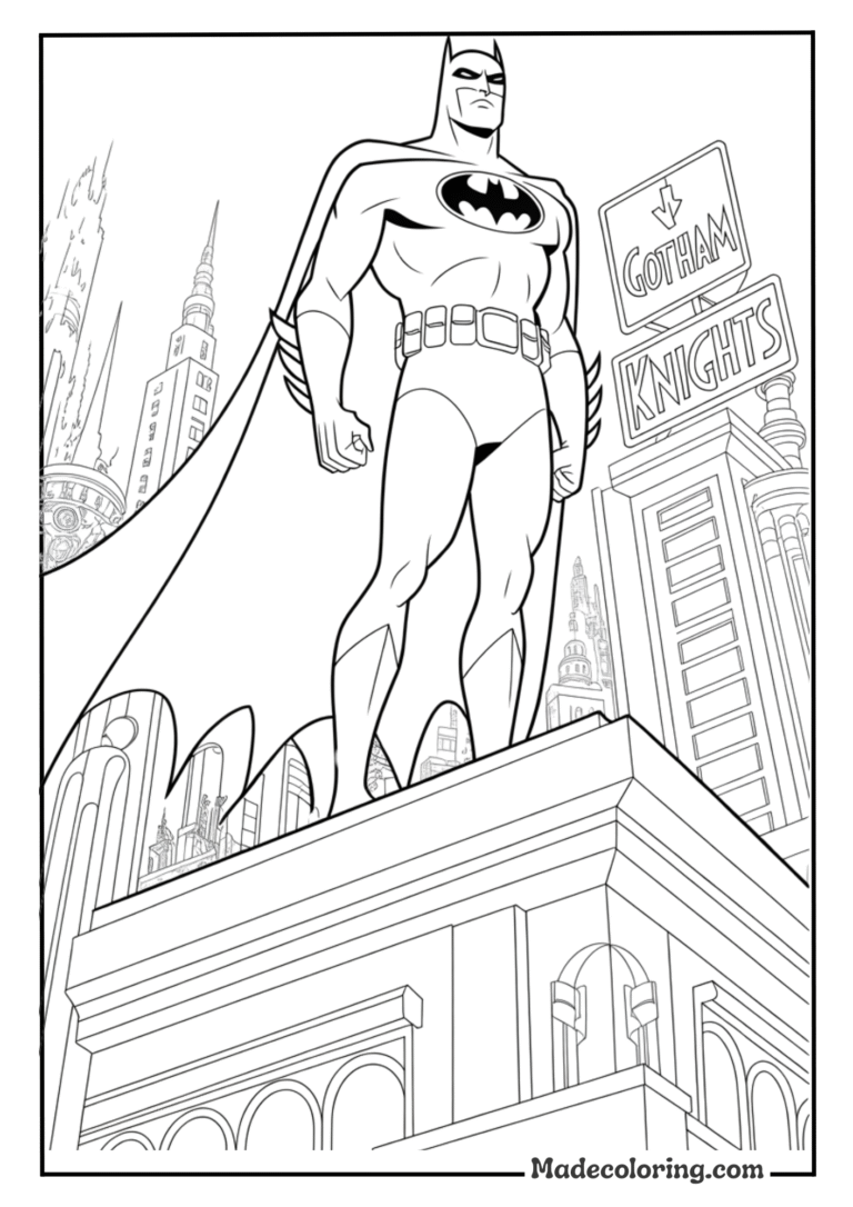 41 Batman coloring pages Free PDF Printables