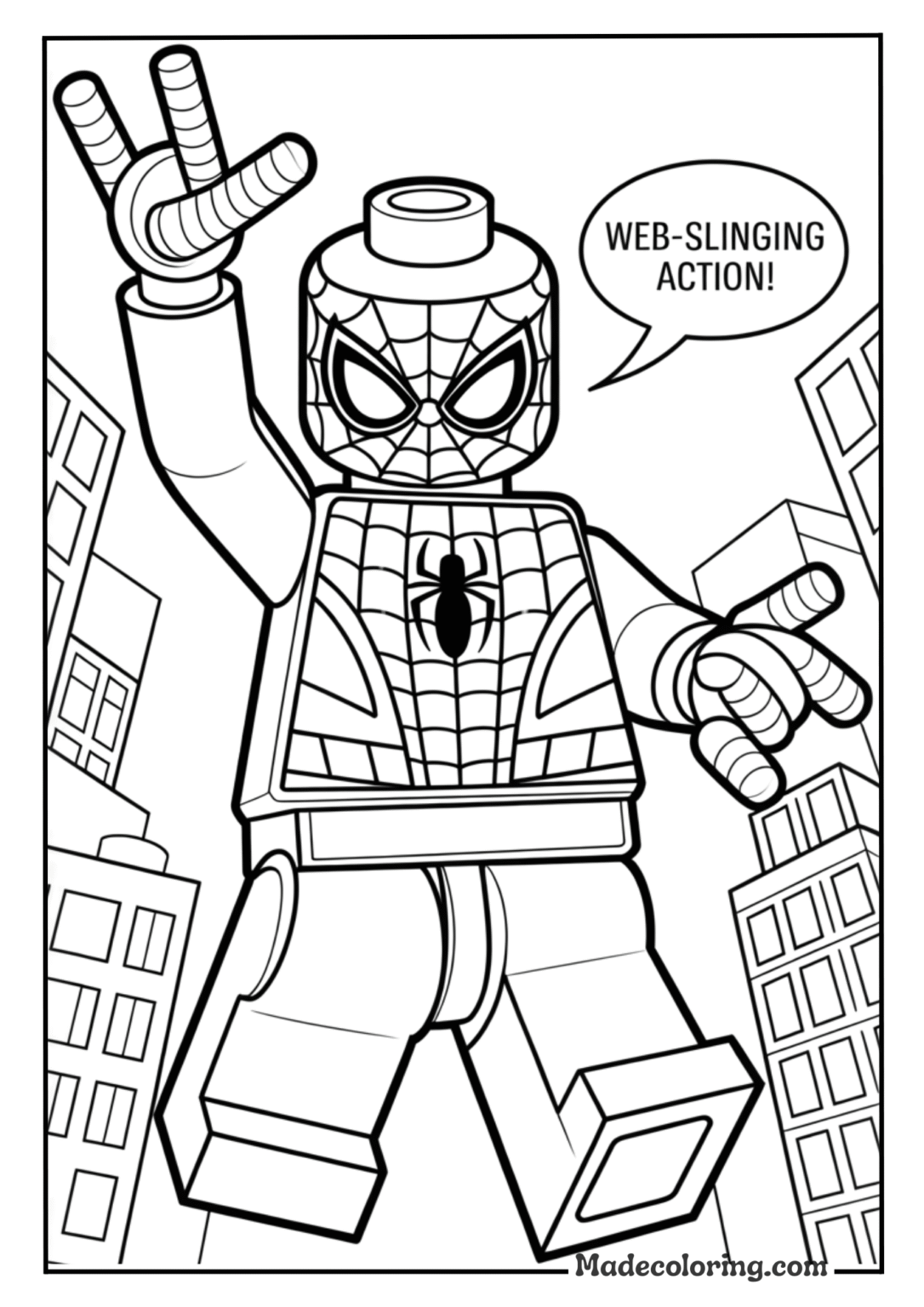 41 Spider-Man Coloring Pages Free PDF Printables