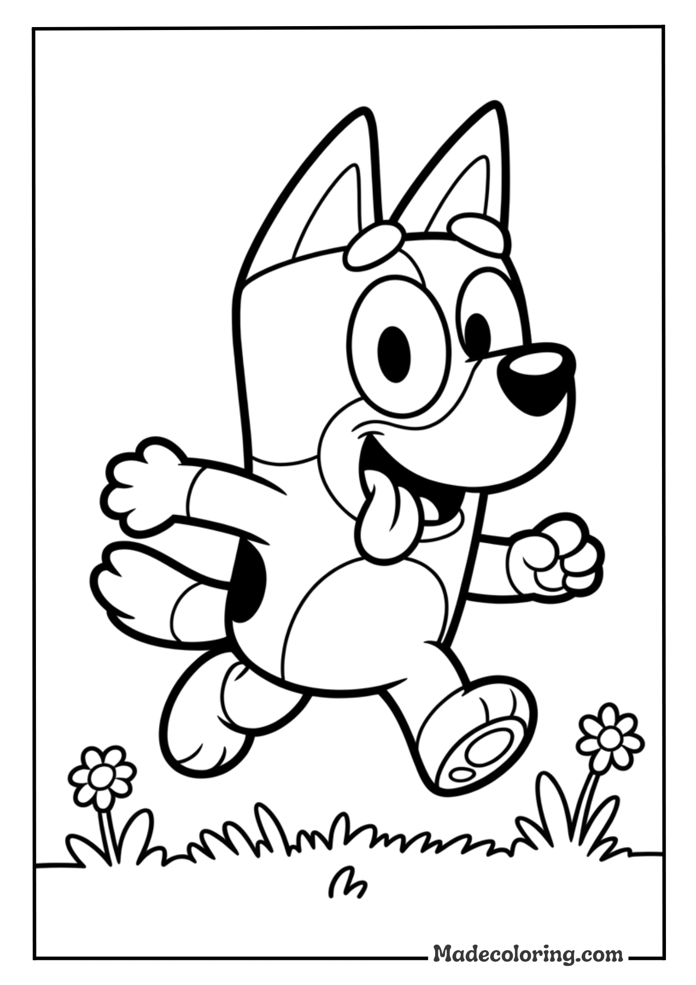 Bluey Coloring Pages (46+ Free Printable PDF)