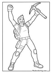 20 Fortnite Coloring Pages Free PDF Printables