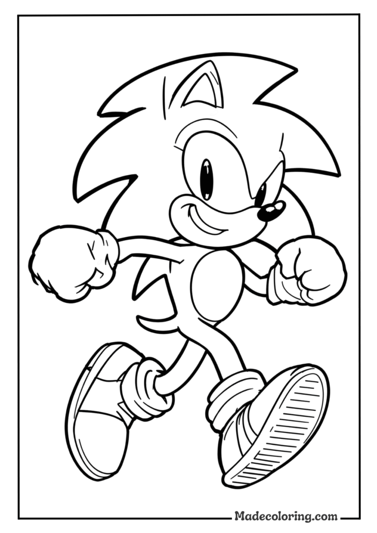 62 Sonic coloring pages Free PDF Printables