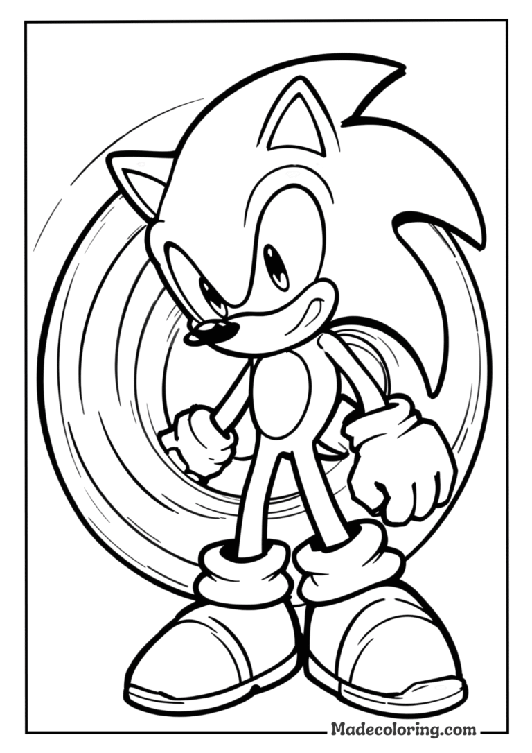 62 Sonic coloring pages Free PDF Printables